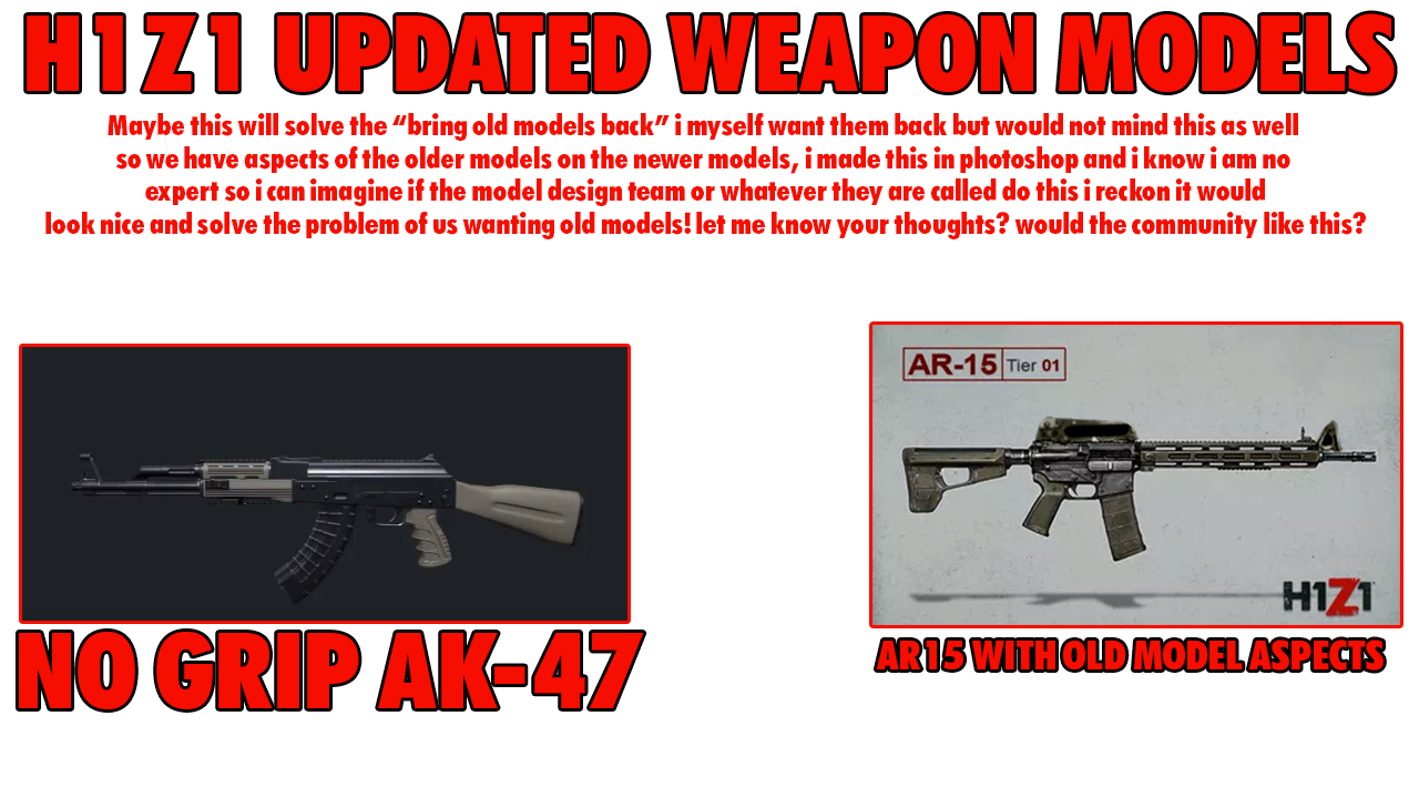 DEVS PLEASE CONSIDER THIS FOR "WANTING OLD MODELS" thoughts everyone? | Scrolller