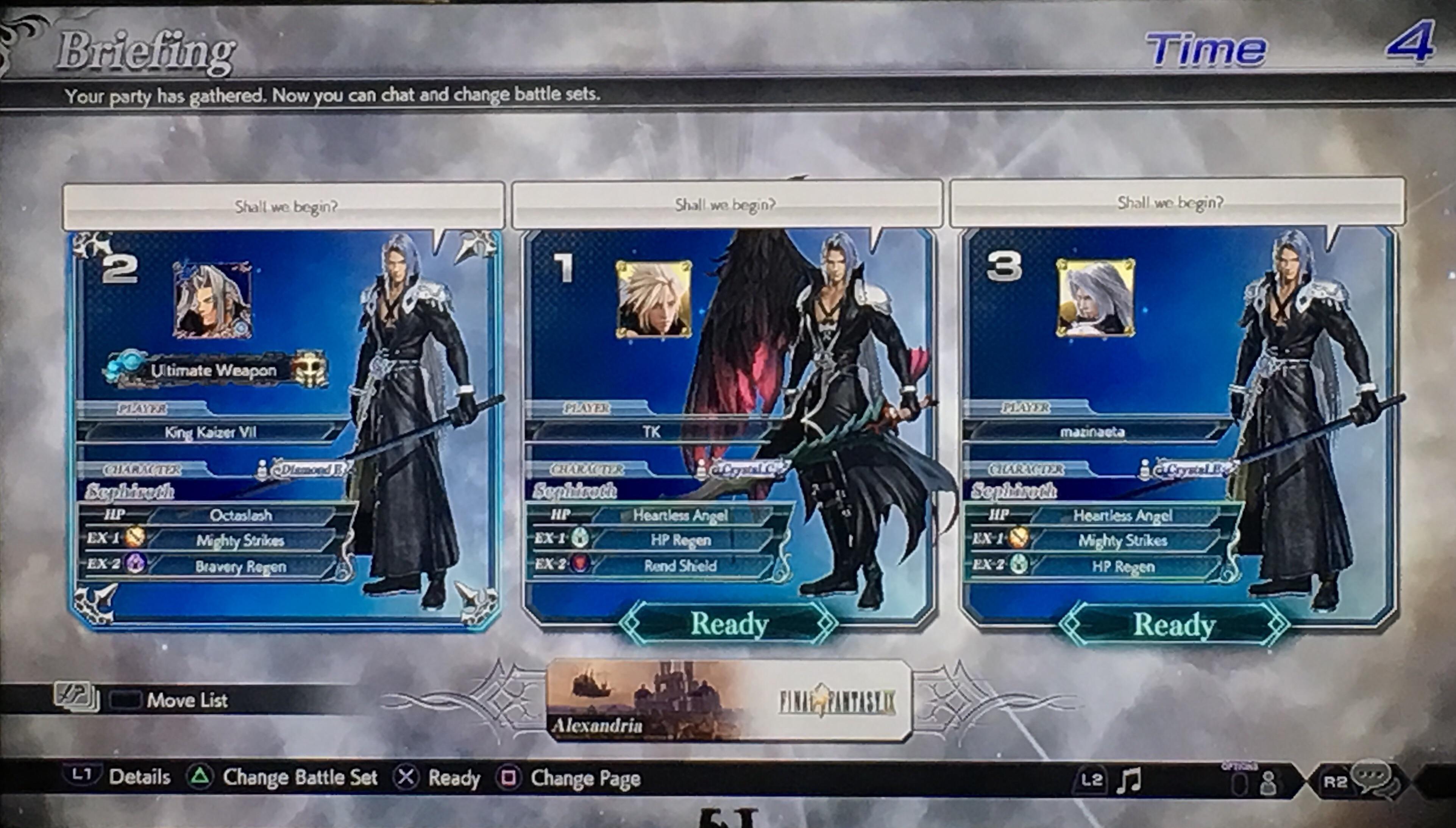 Diamond Solo Rank. I got teamed up with two Crystal Sephiroth’s against a balanced team LOL ...