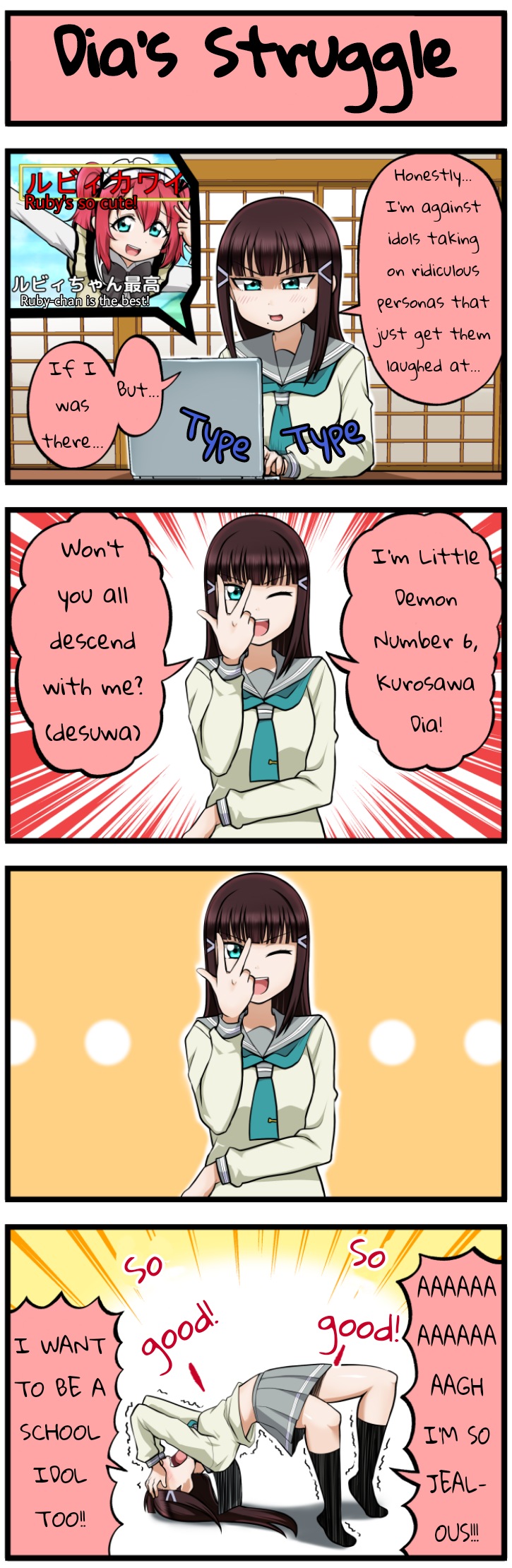 Dia's Struggle (translation) | Scrolller