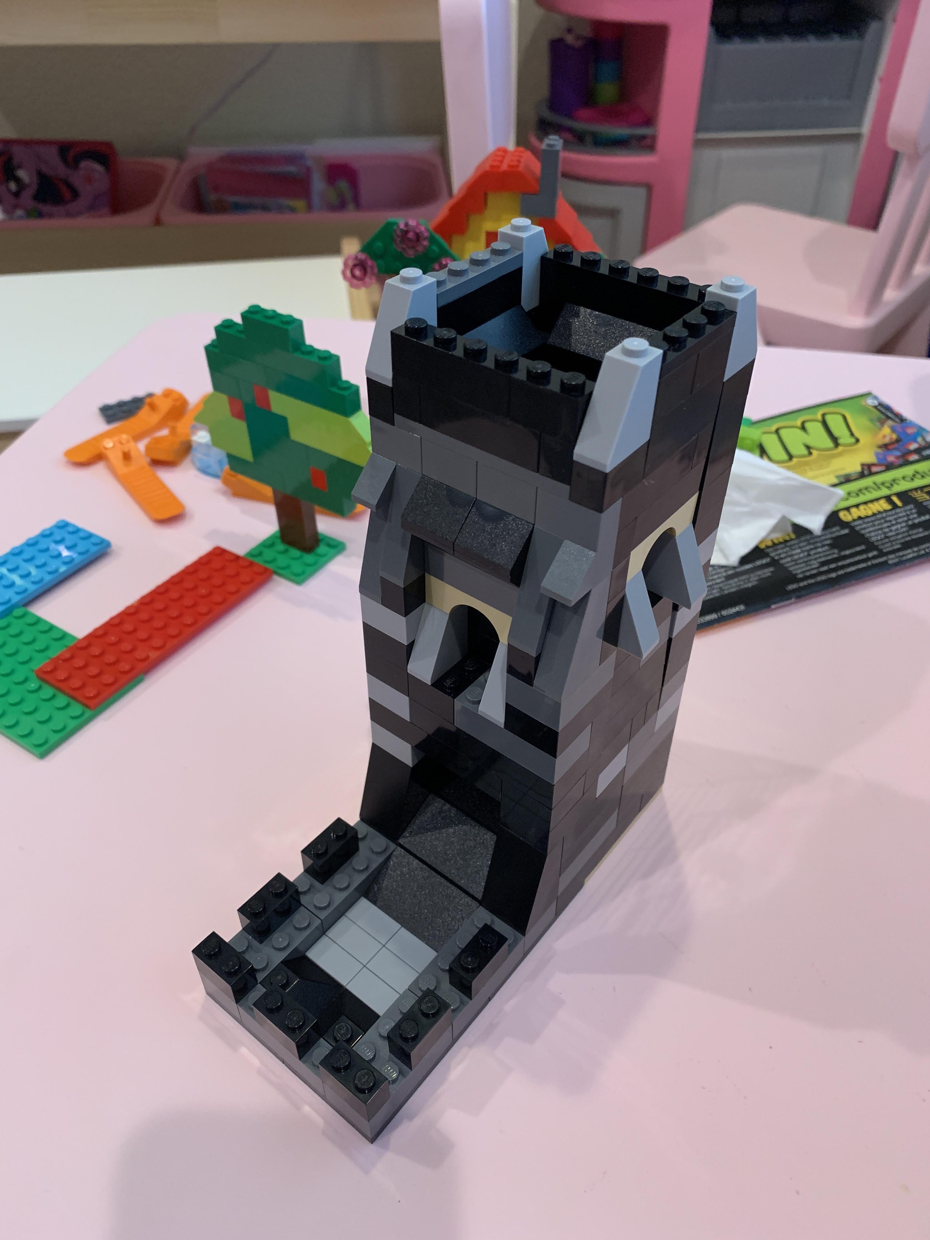 Dice tower built from fairly basic pieces. | Scrolller