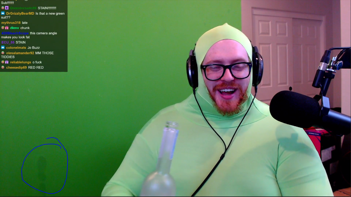 Did wubby cum on his green screen? | Scrolller