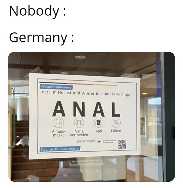 Die Aha-Regeln bitte nicht vergessen | Scrolller