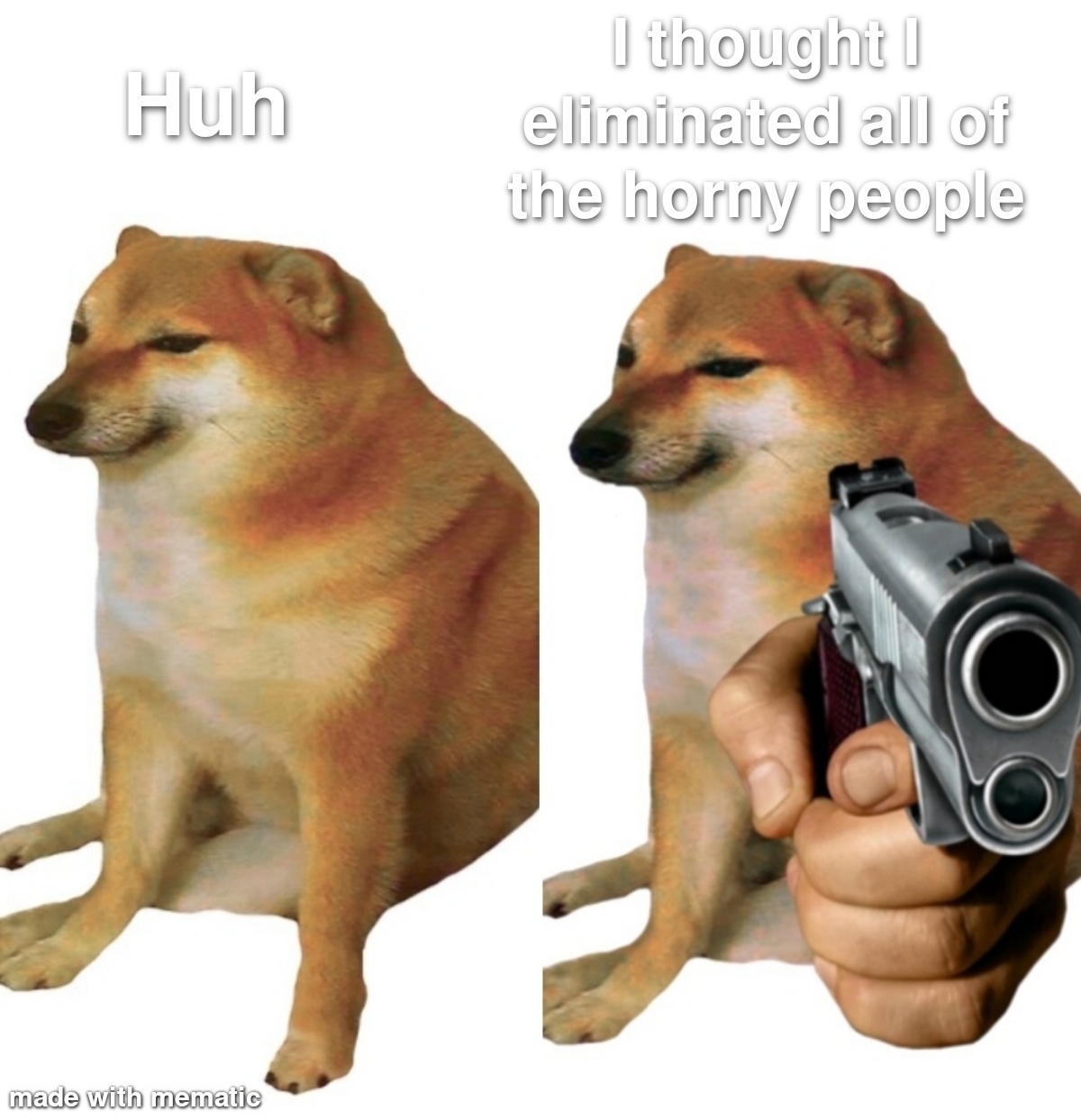 Die horny scum | Scrolller