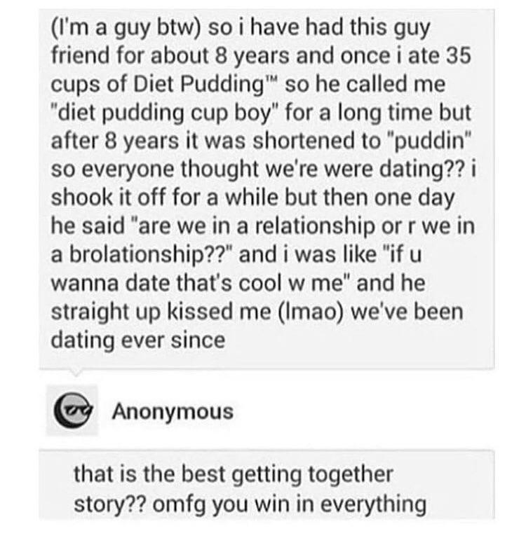 Diet pudding cup boy | Scrolller