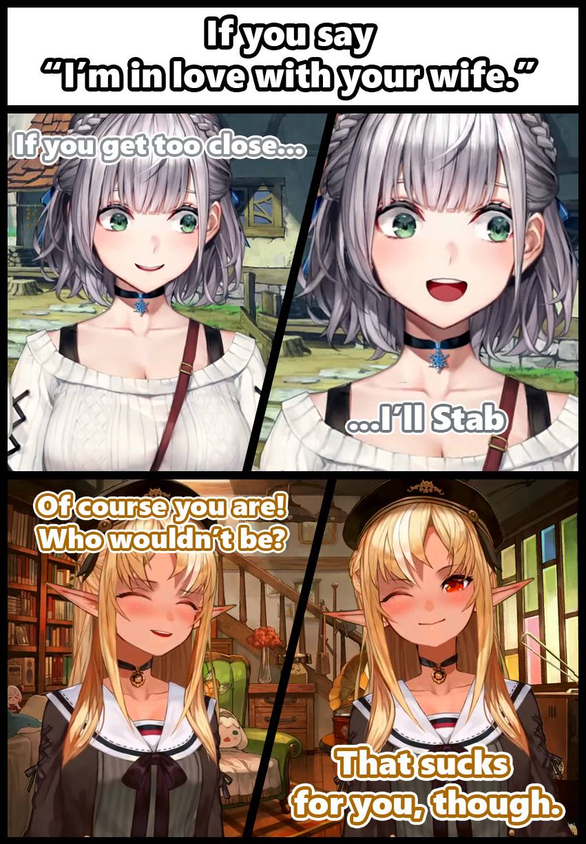 Different approaches to love | Scrolller