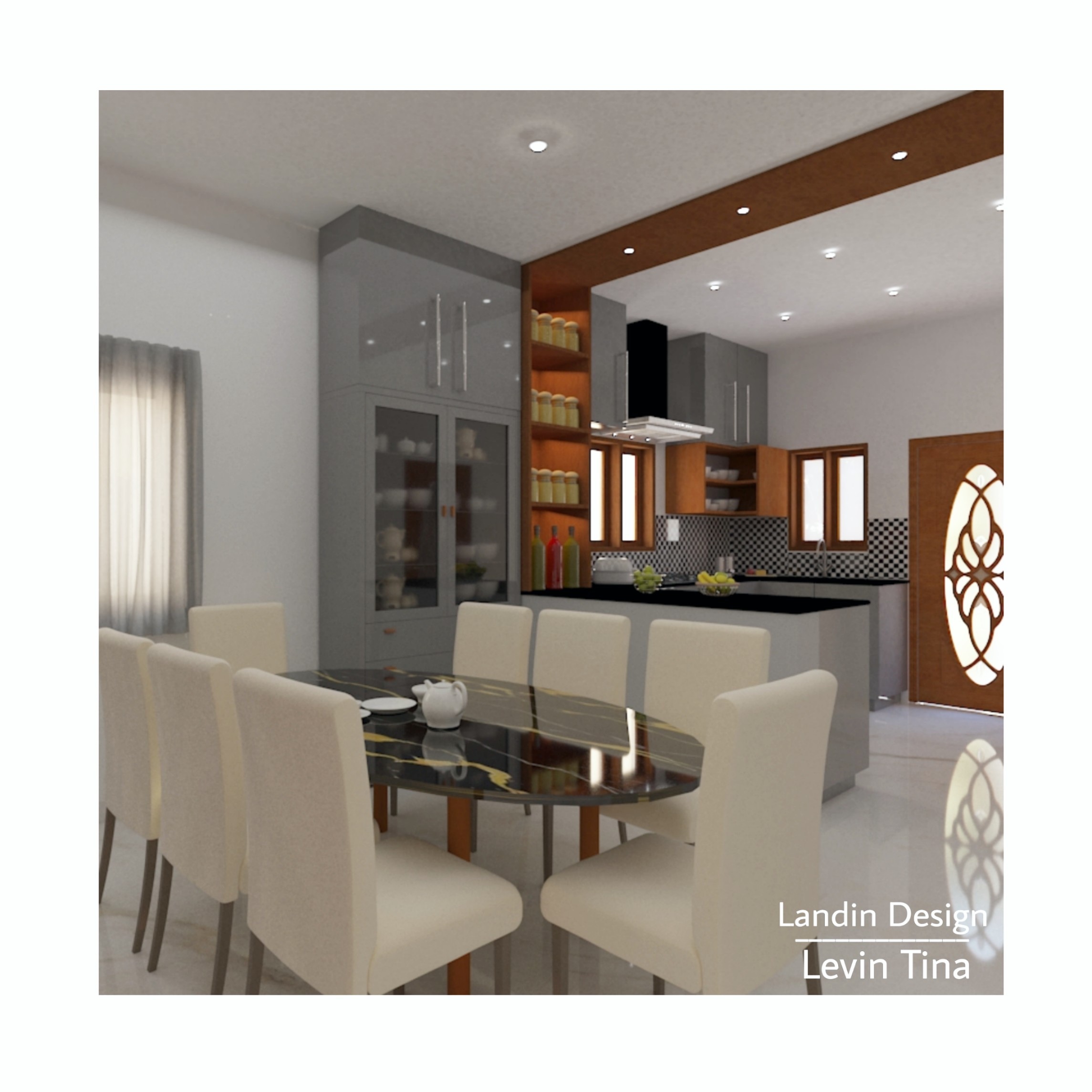 Dining and kitchen design | Scrolller