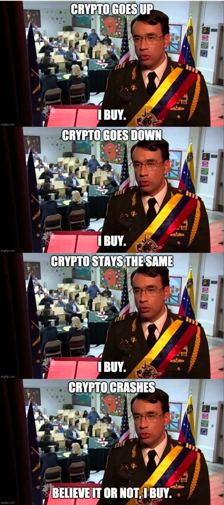 Dip? I call it crypto on sale. | Scrolller