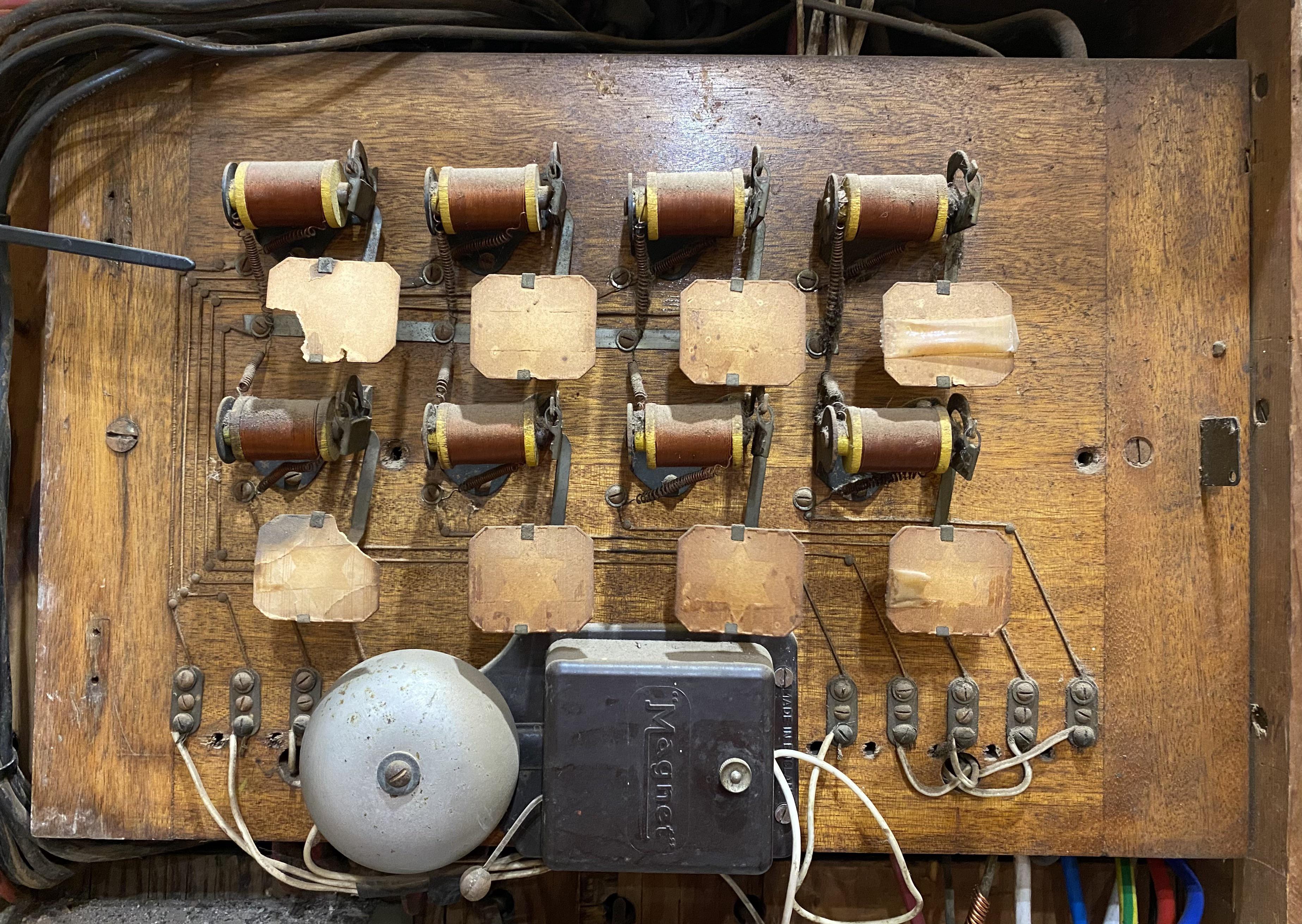 Discovered this old Domestic Servant Call Bell System in my sister’s ...
