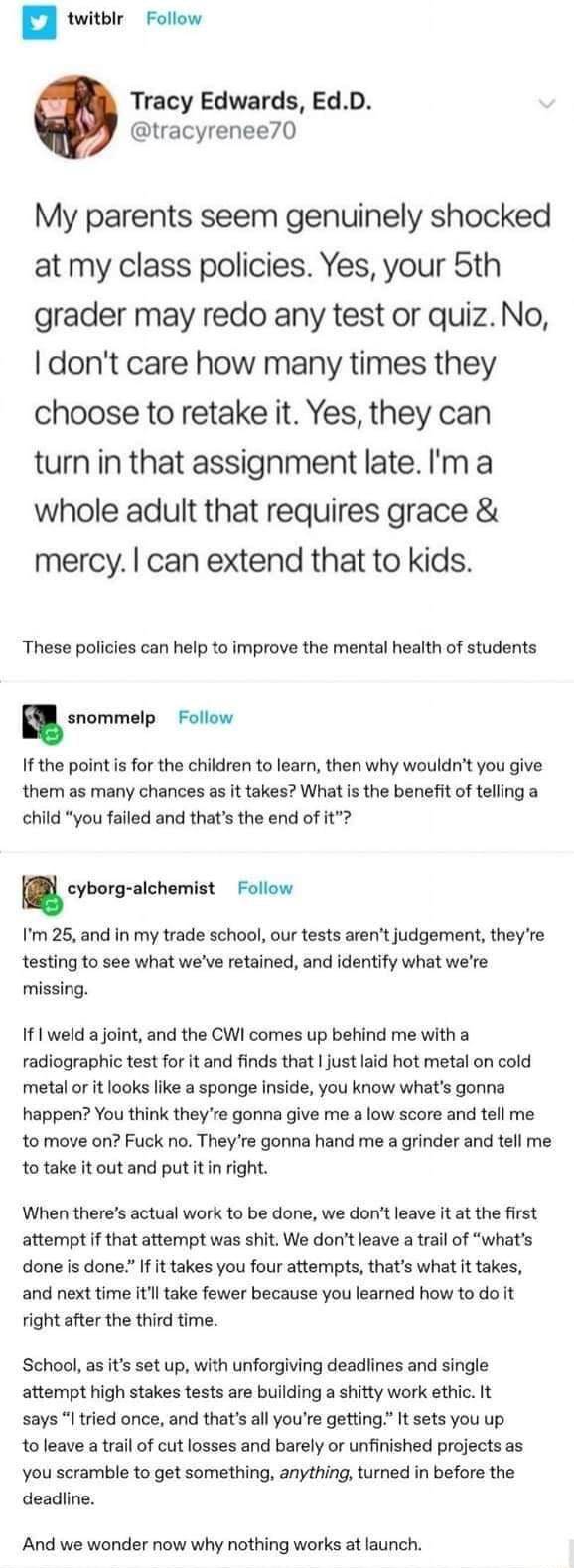 Discussing the education system | Scrolller