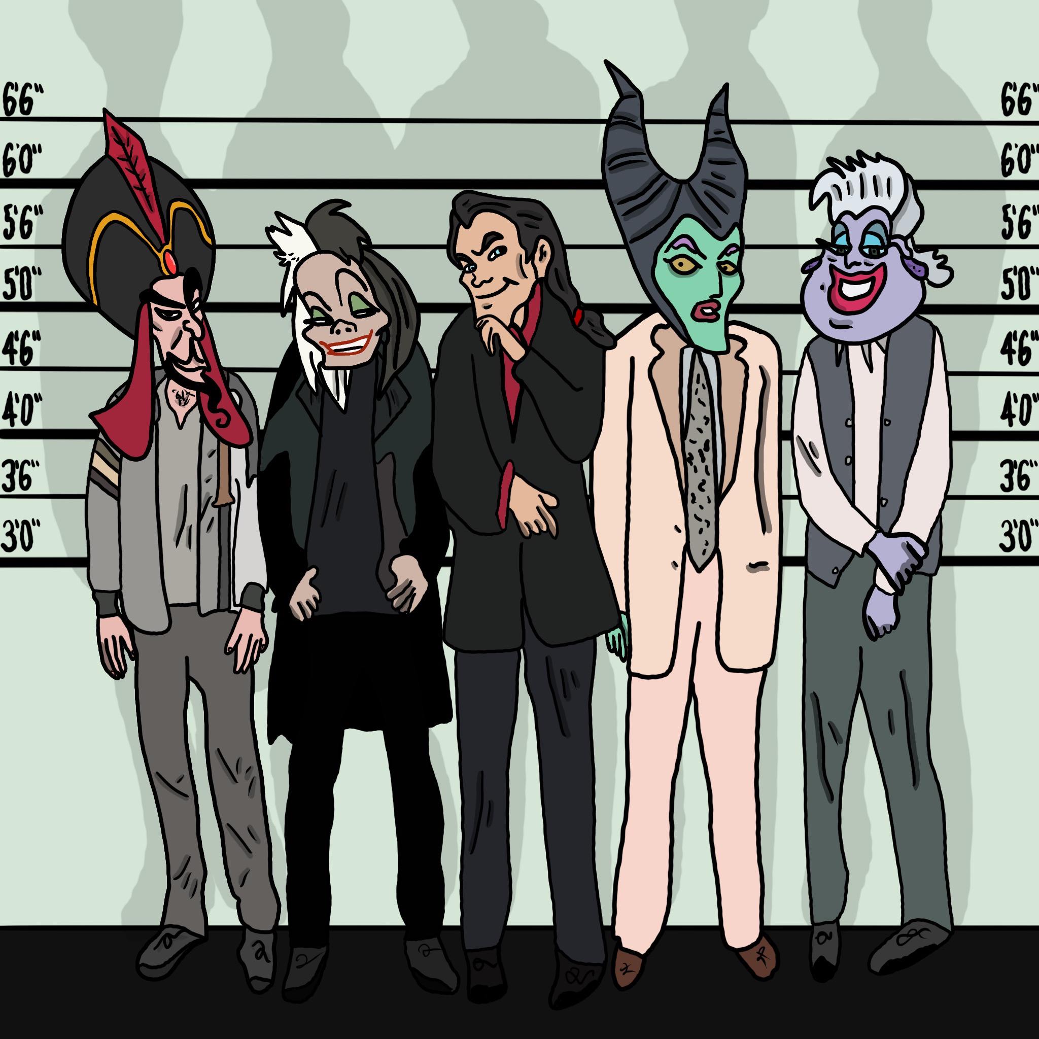Disney's Usual Suspects. [OC]. | Scrolller