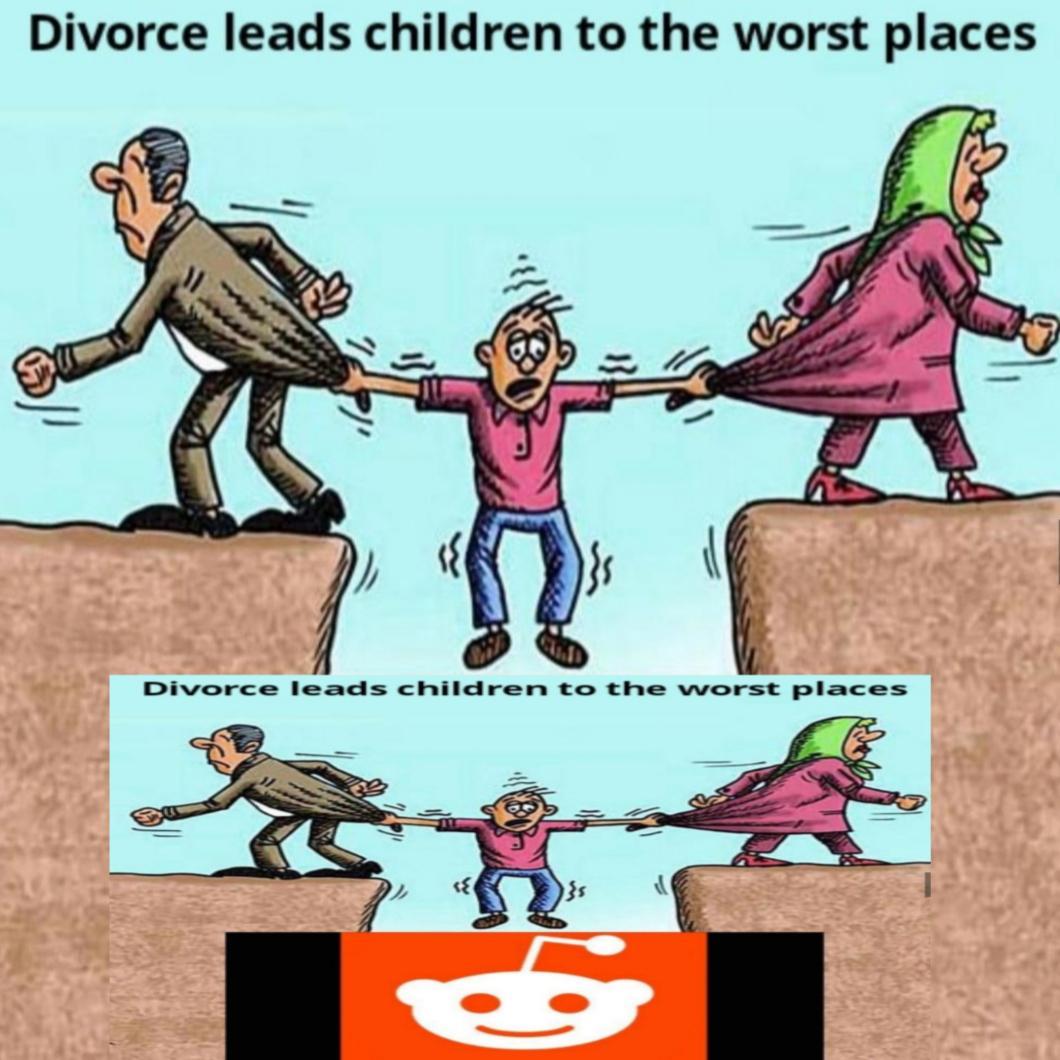 divorce leads them to ideas of making memes on reddit | Scrolller