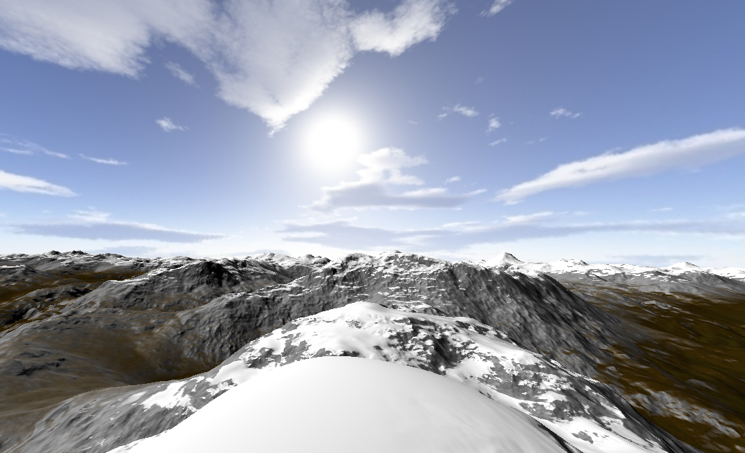 DLA based Terrain Generator with Erosion, OpenGL Terrain Renderer and source code | Scrolller