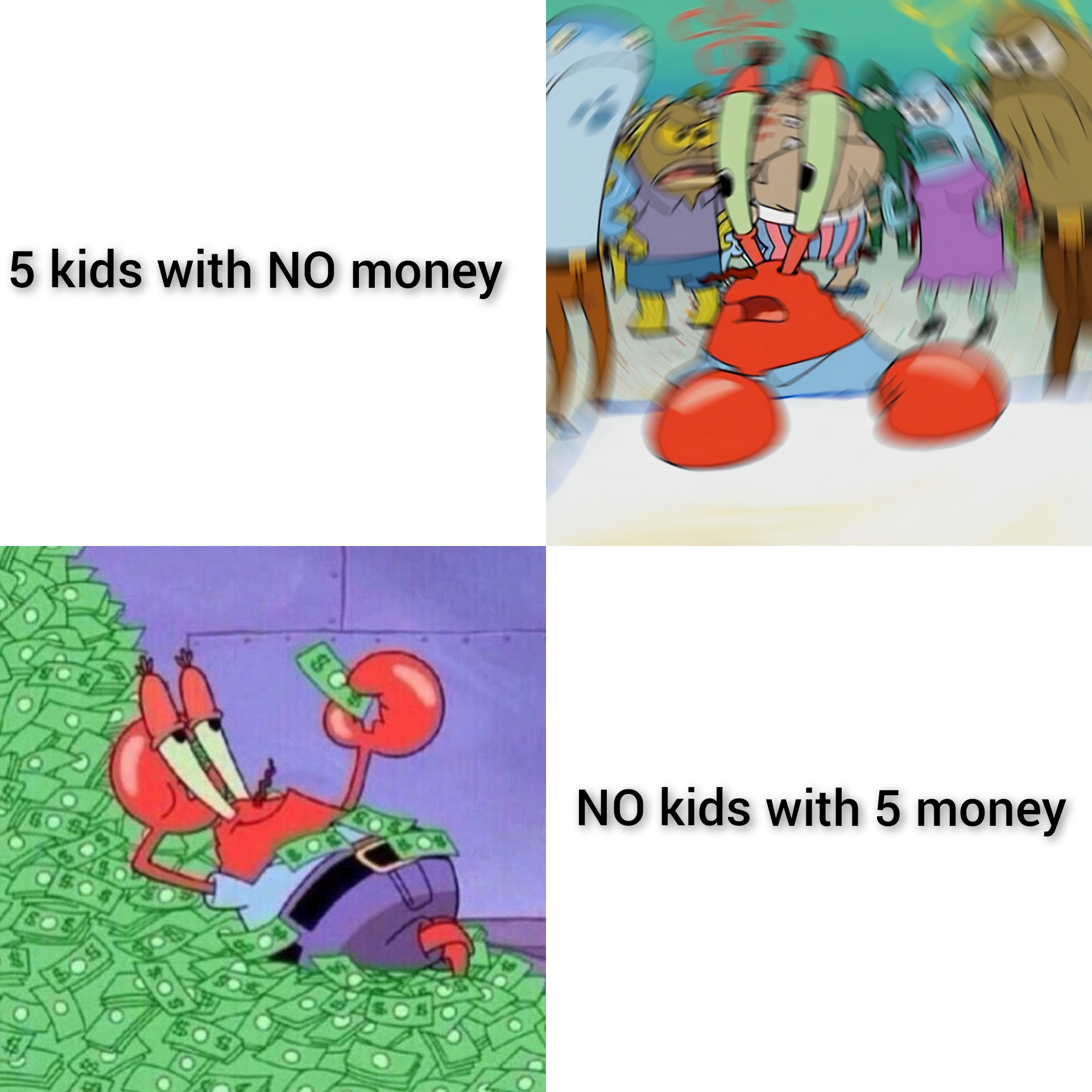 Do you feel it, Mr. Krabs? | Scrolller