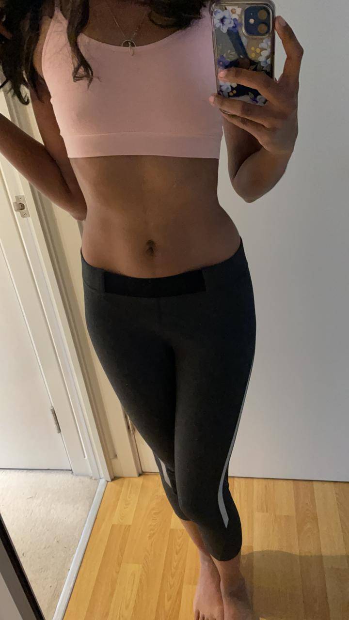 Do you like it my toned midriff? | Scrolller