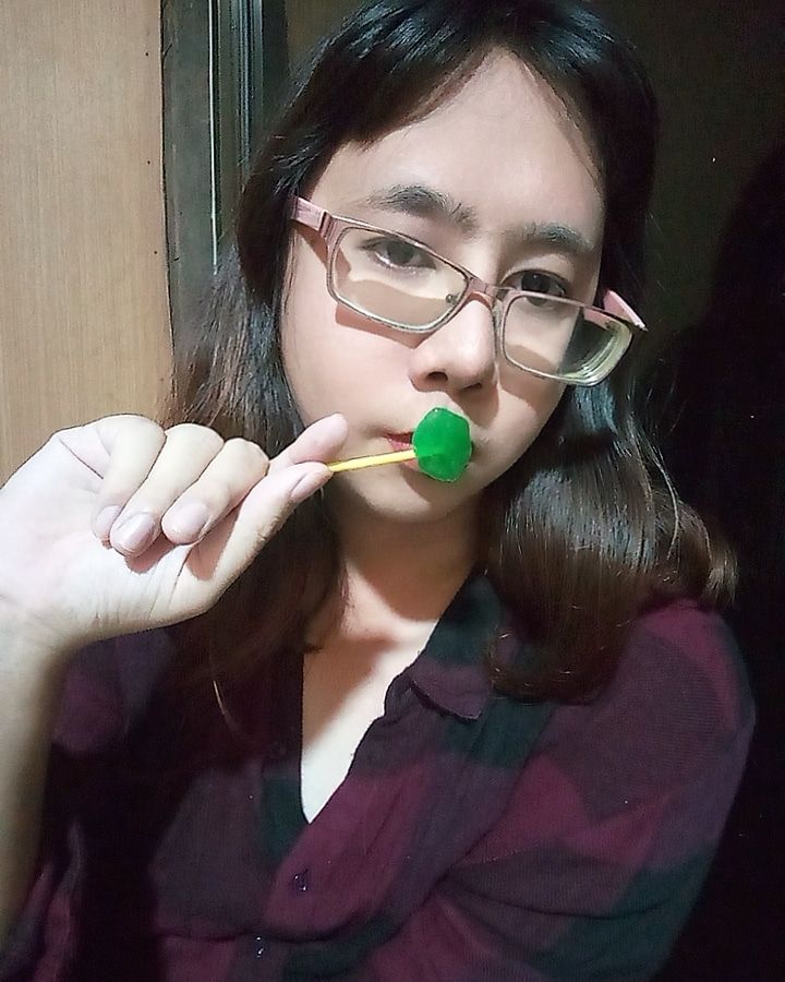 Do you want licking my lolipop or something else? | Scrolller