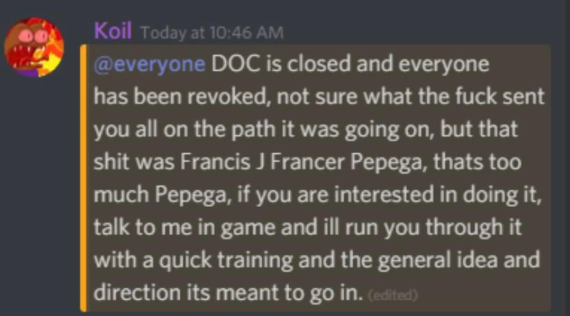 DOC is no more | Scrolller