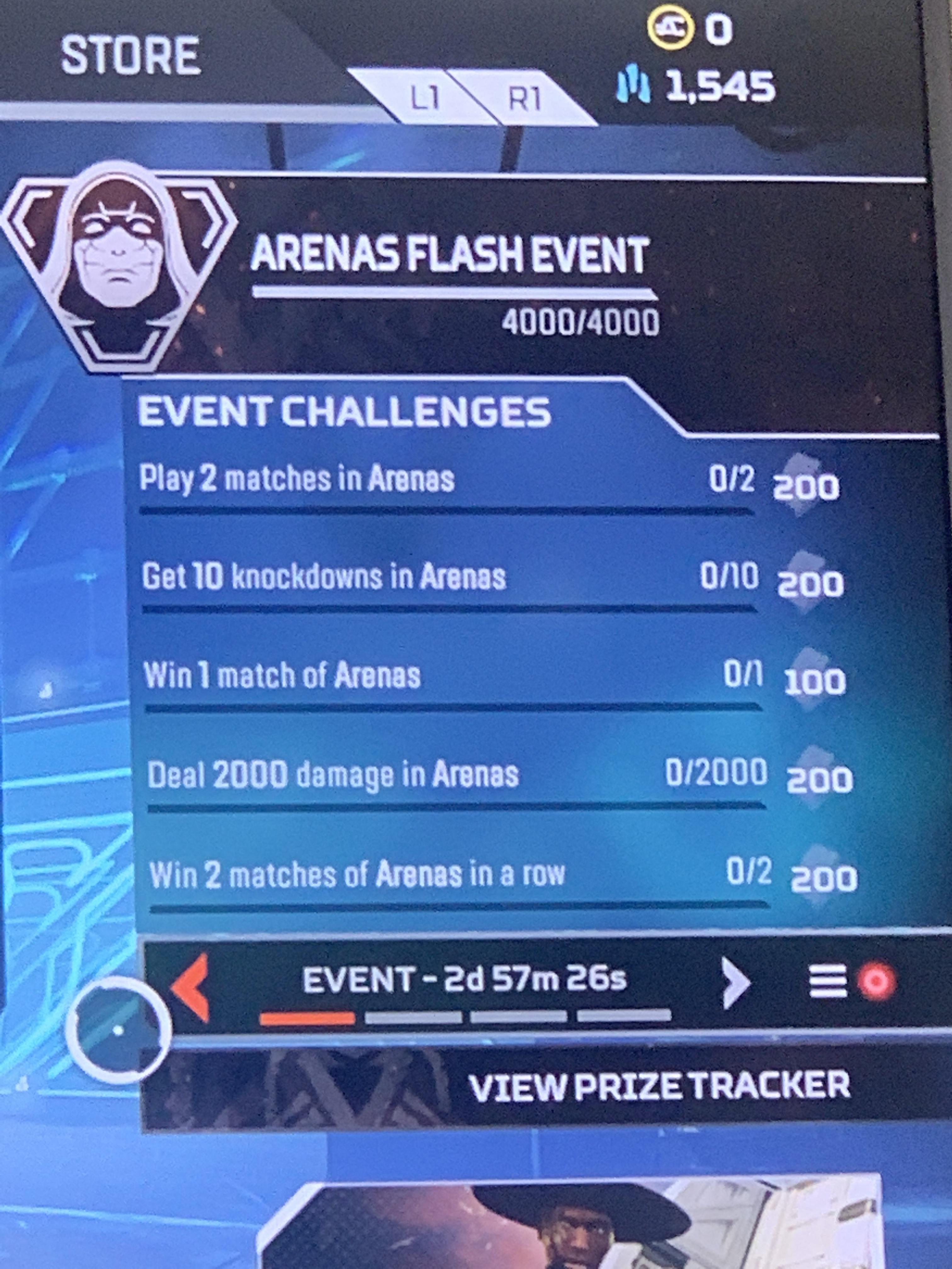 Does continuing to do Arena Challenges after completing the flash event earn you anything? Or ...