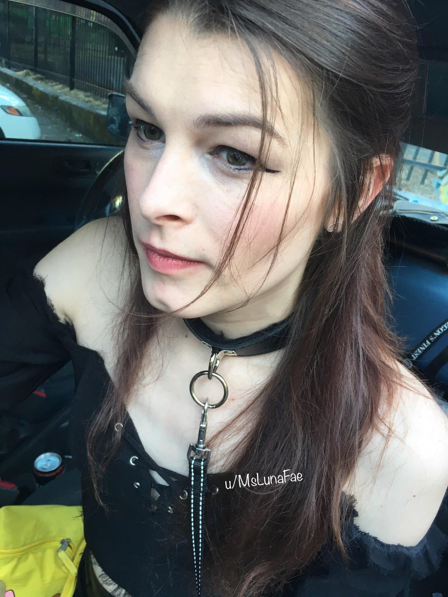 Does Leashing My Slut Make Us Properly Non Vanilla ⛓😘 Posted With Permission From Umslunafae