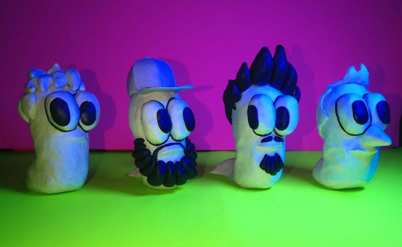 Doing the prepwork for a fume-filled worms claymation | Scrolller