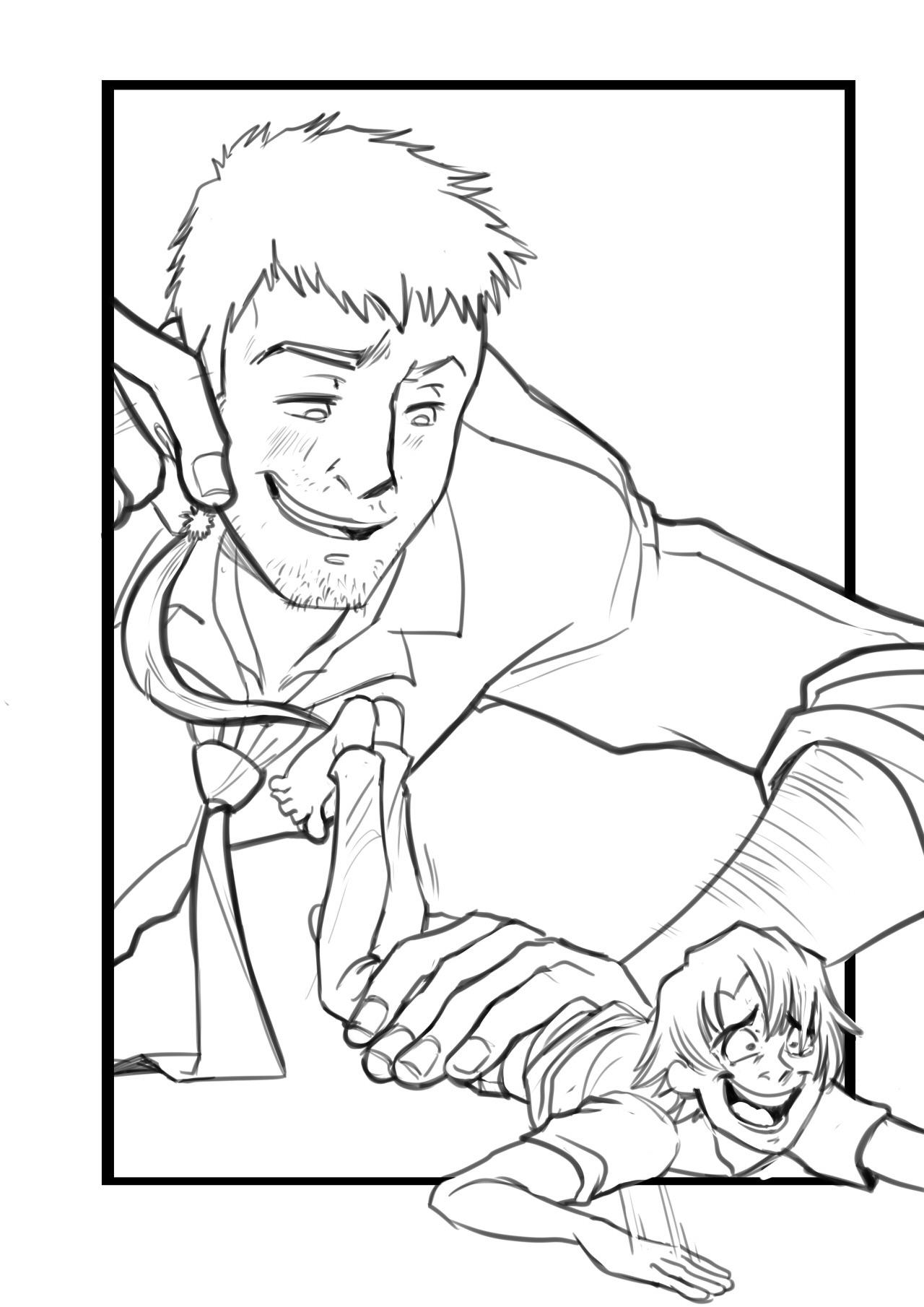 Dojima’s tickle torture (Cocotaur) | Scrolller