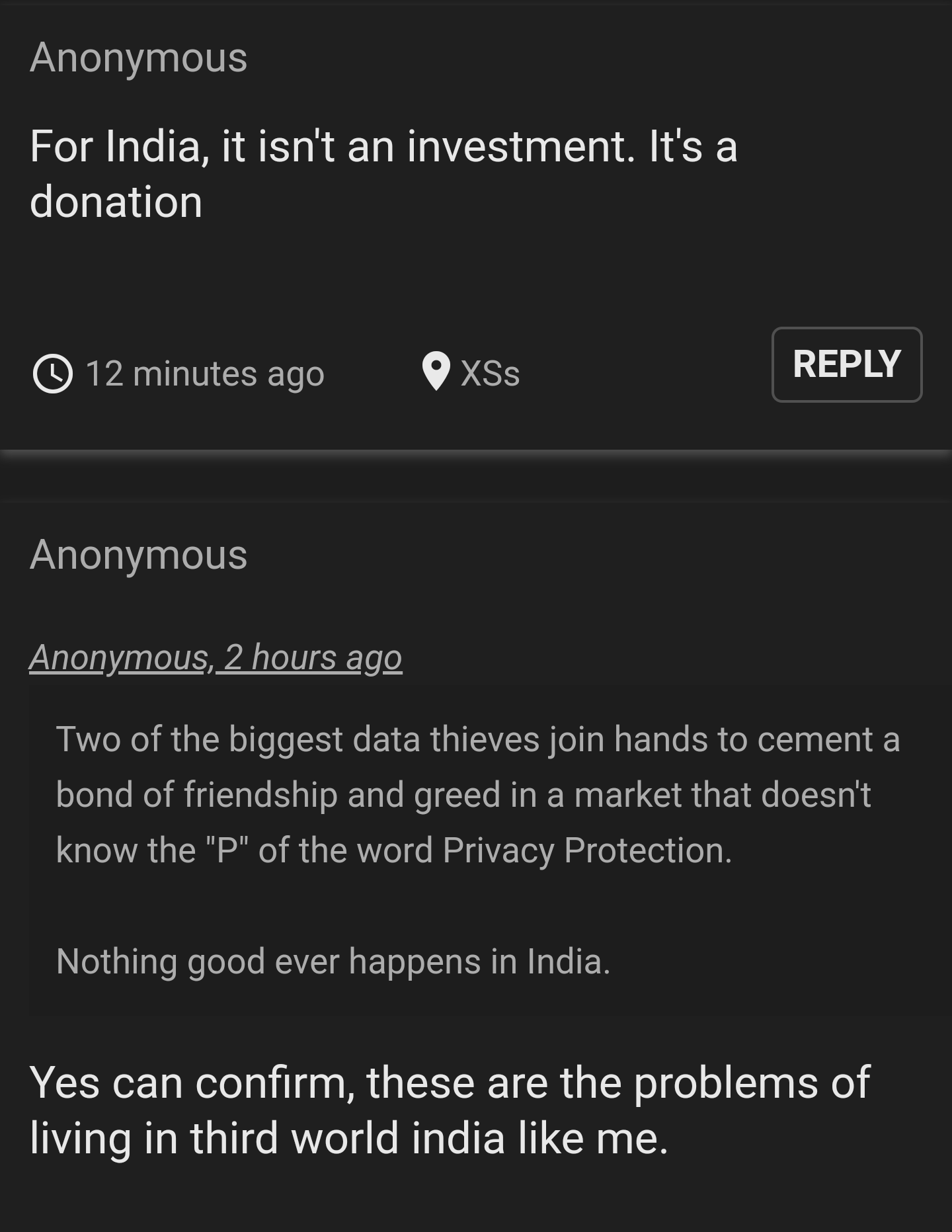 Donating to a third world country, still nothing good happens :/ | Scrolller