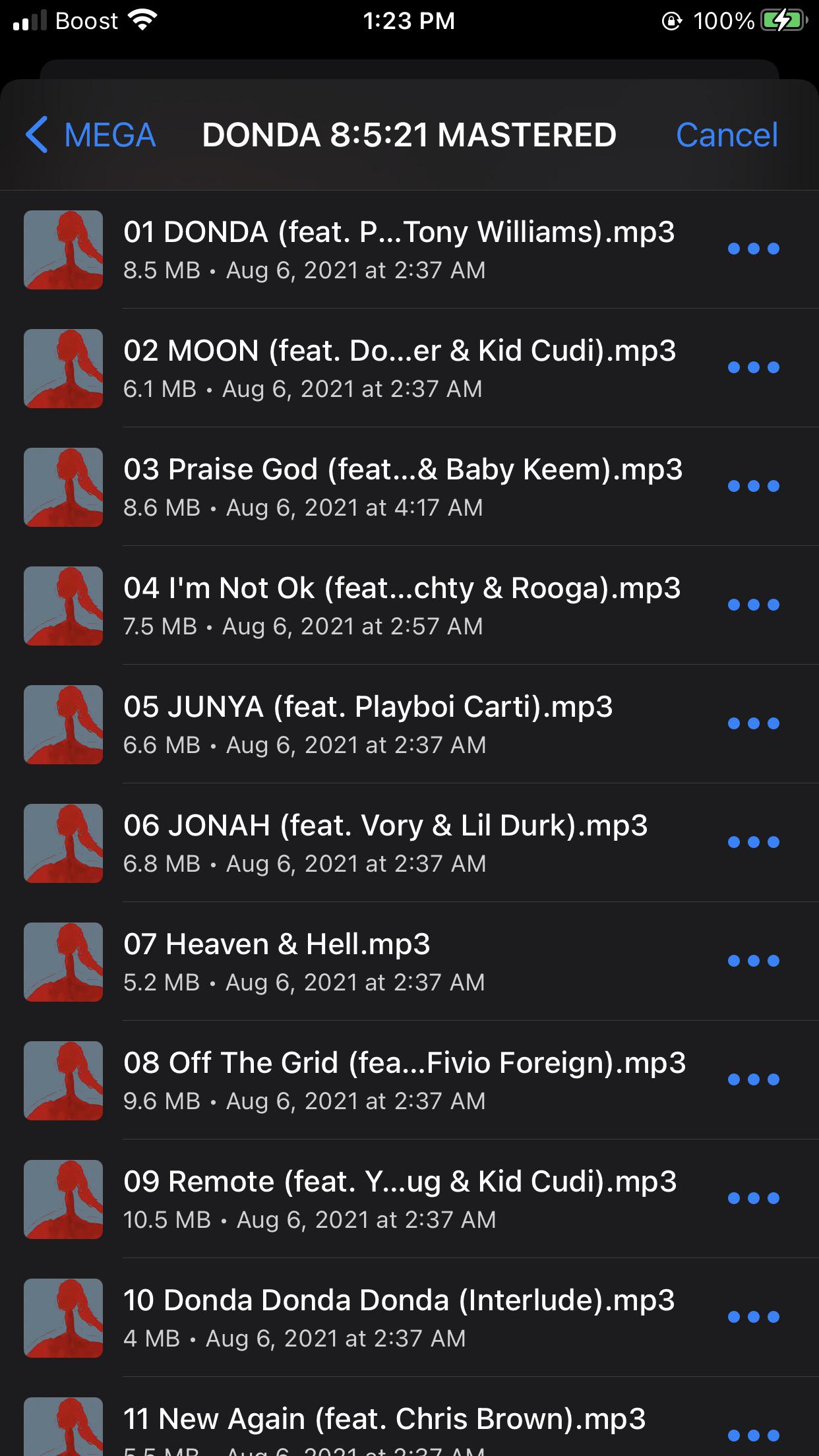 DONDA MEGA LINK LEAKED! | Scrolller