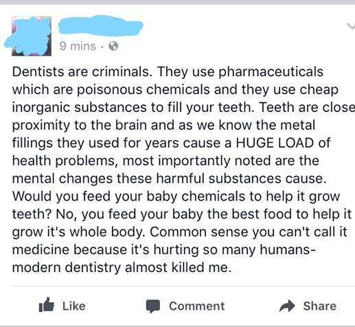 Don't even need a picture of her teeth | Scrolller