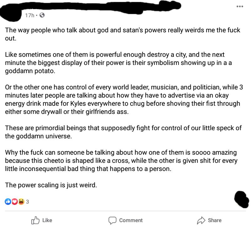 Don't mock god, he will make you suffer | Scrolller