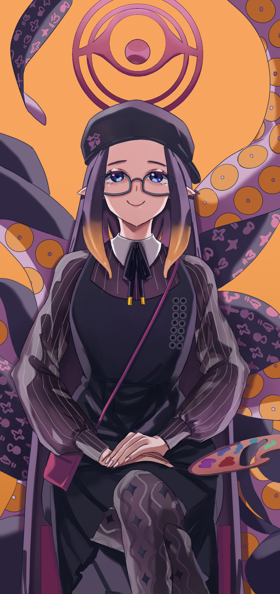 Dont worry chat, she just want to draw you nothing suspicious. | Scrolller