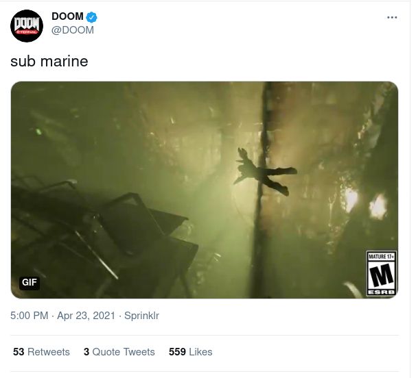 Doomguy is a sub | Scrolller