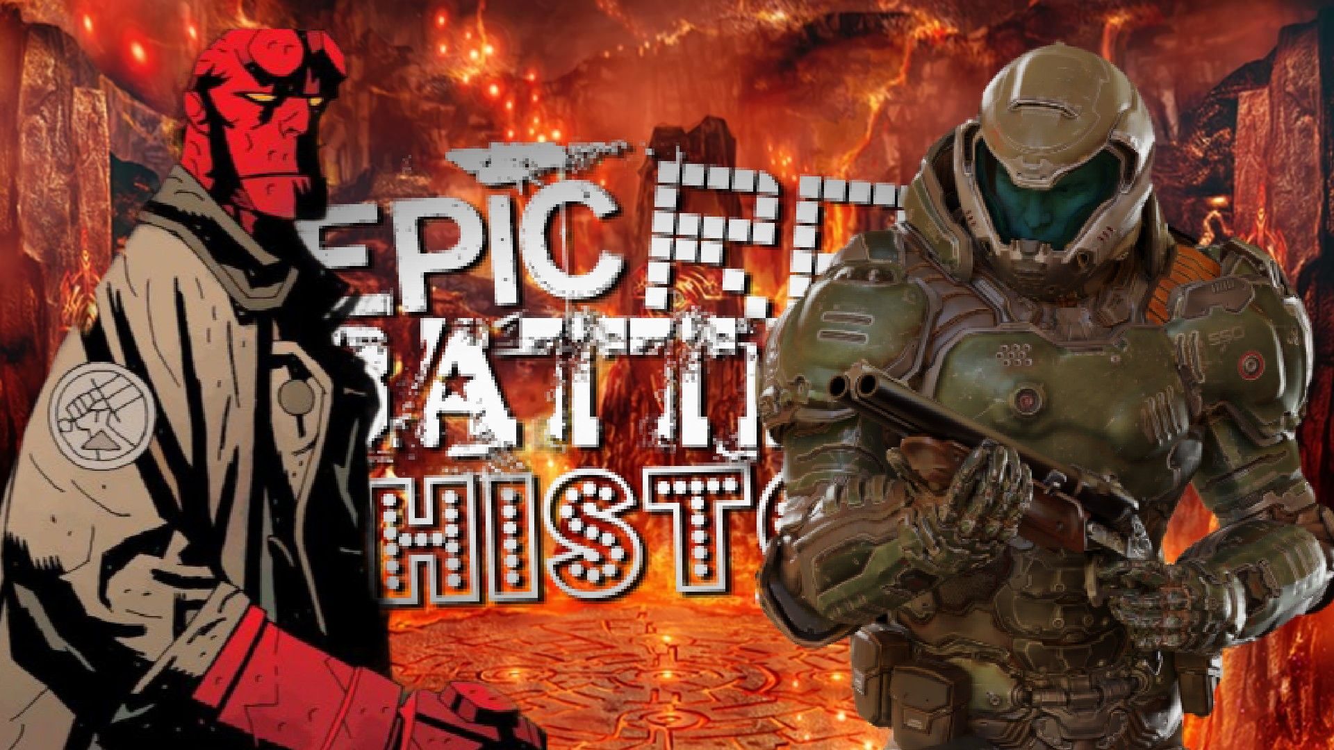 Doomguy vs hellboy | Scrolller