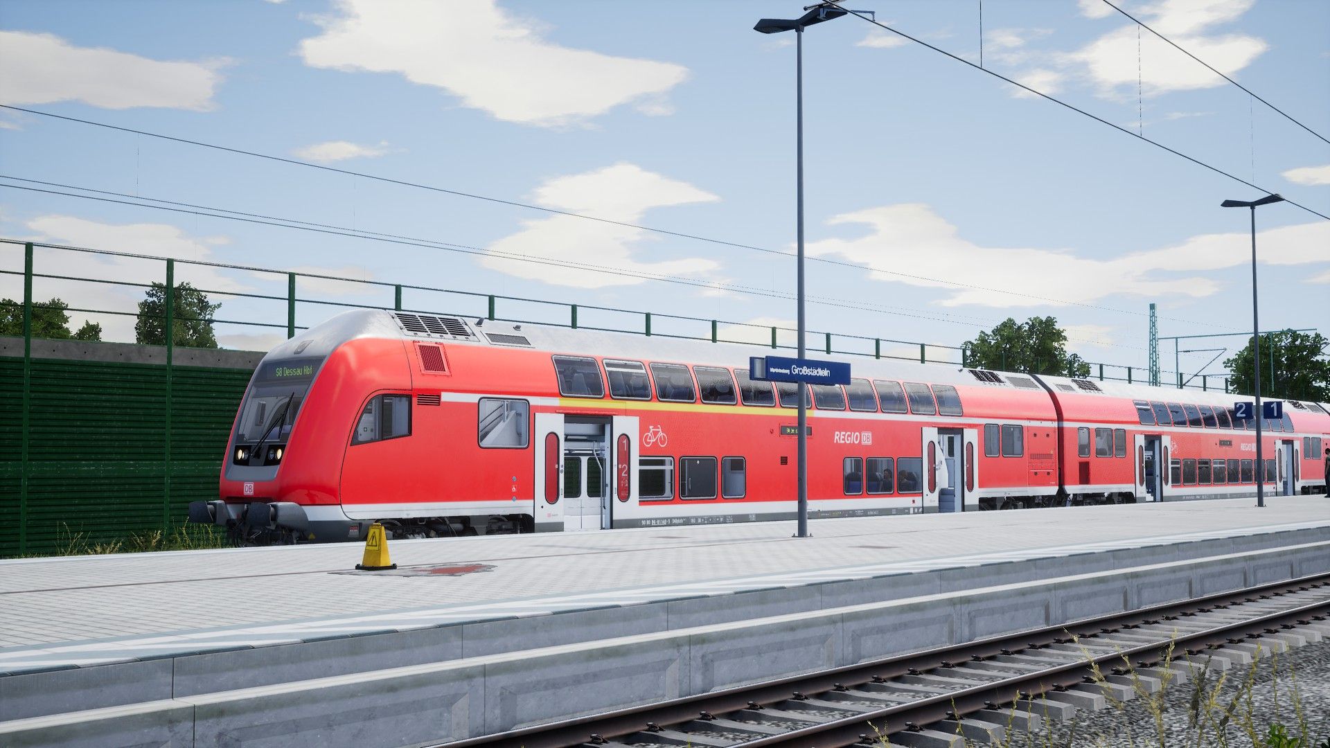 Doppelstockwagen 767 on S-Bahn line. | Scrolller