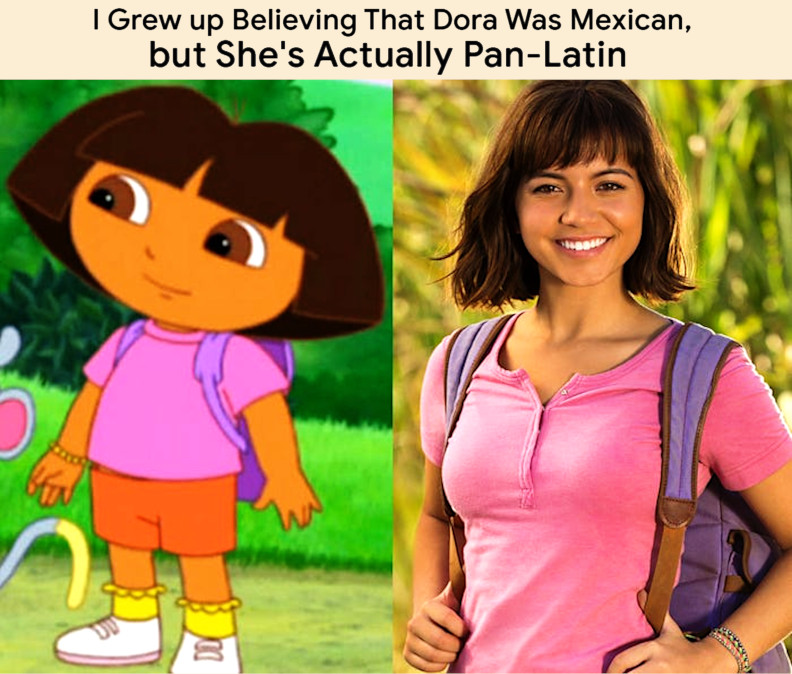 Dora the Pan-Latin explorer | Scrolller