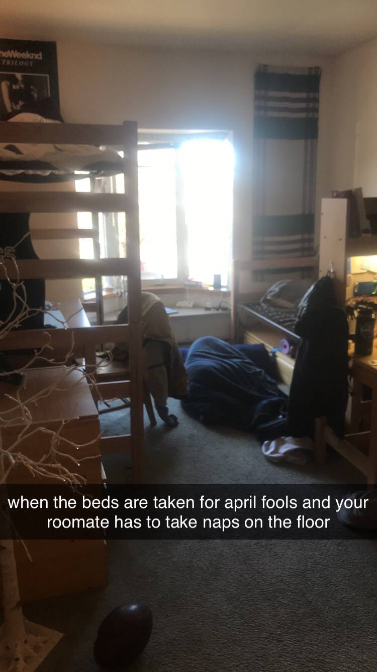 dorm room april fools | Scrolller