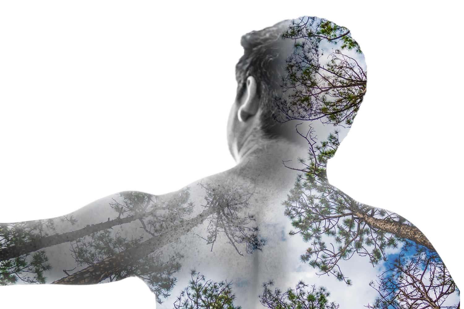 Double exposure, pining over you | Scrolller