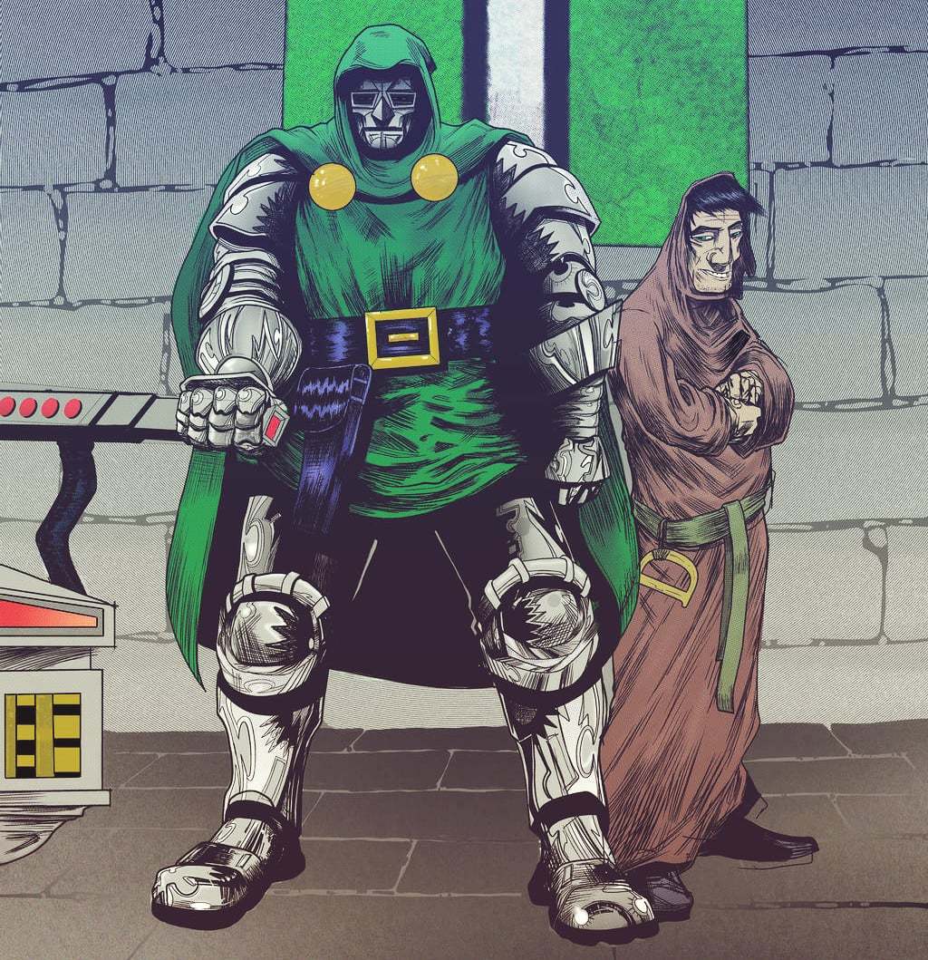 Dr Doom pinup. For fans of Doom. | Scrolller