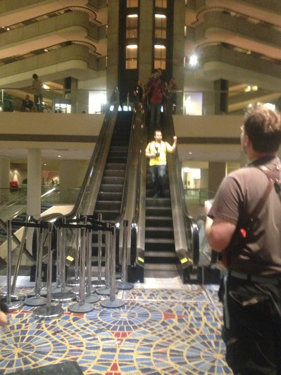 DragonCon: The place where broken escalators don't become stairs | Scrolller