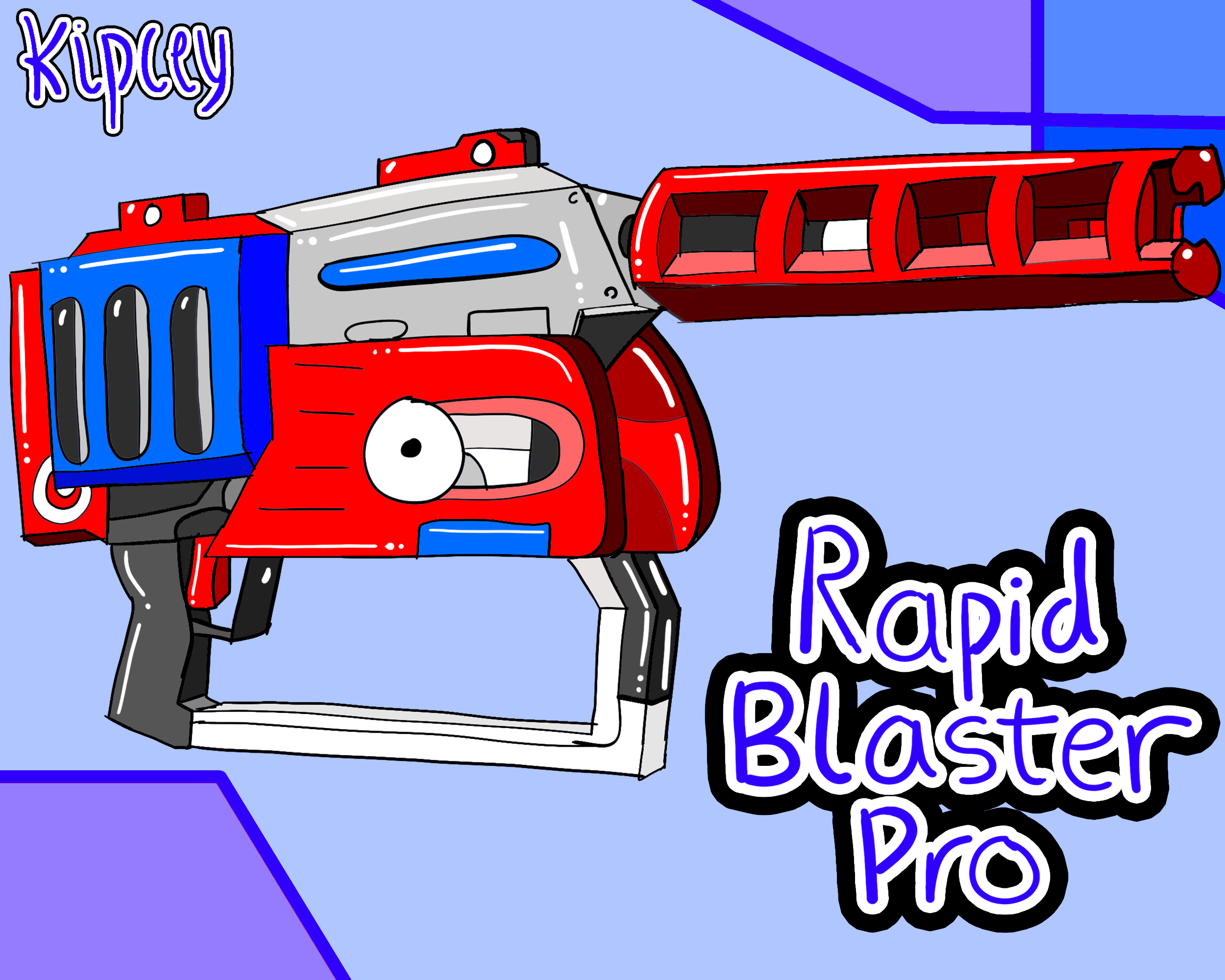 Drawing all Splatoon weapons (#13). Rapid Blaster Pro | Scrolller