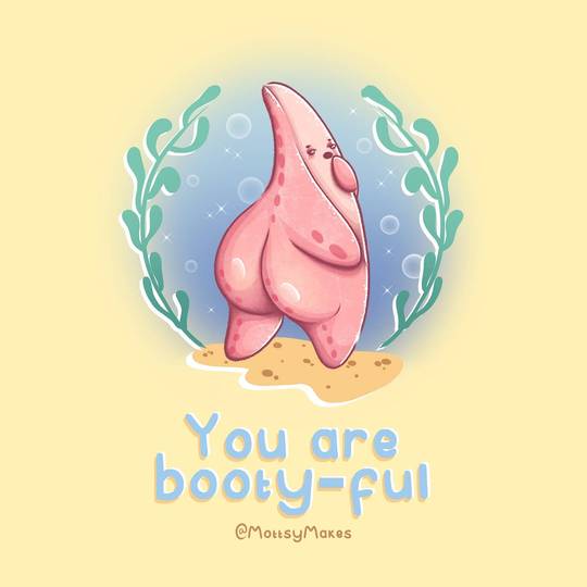 Drawing based on the photo of the thicc starfish | Scrolller