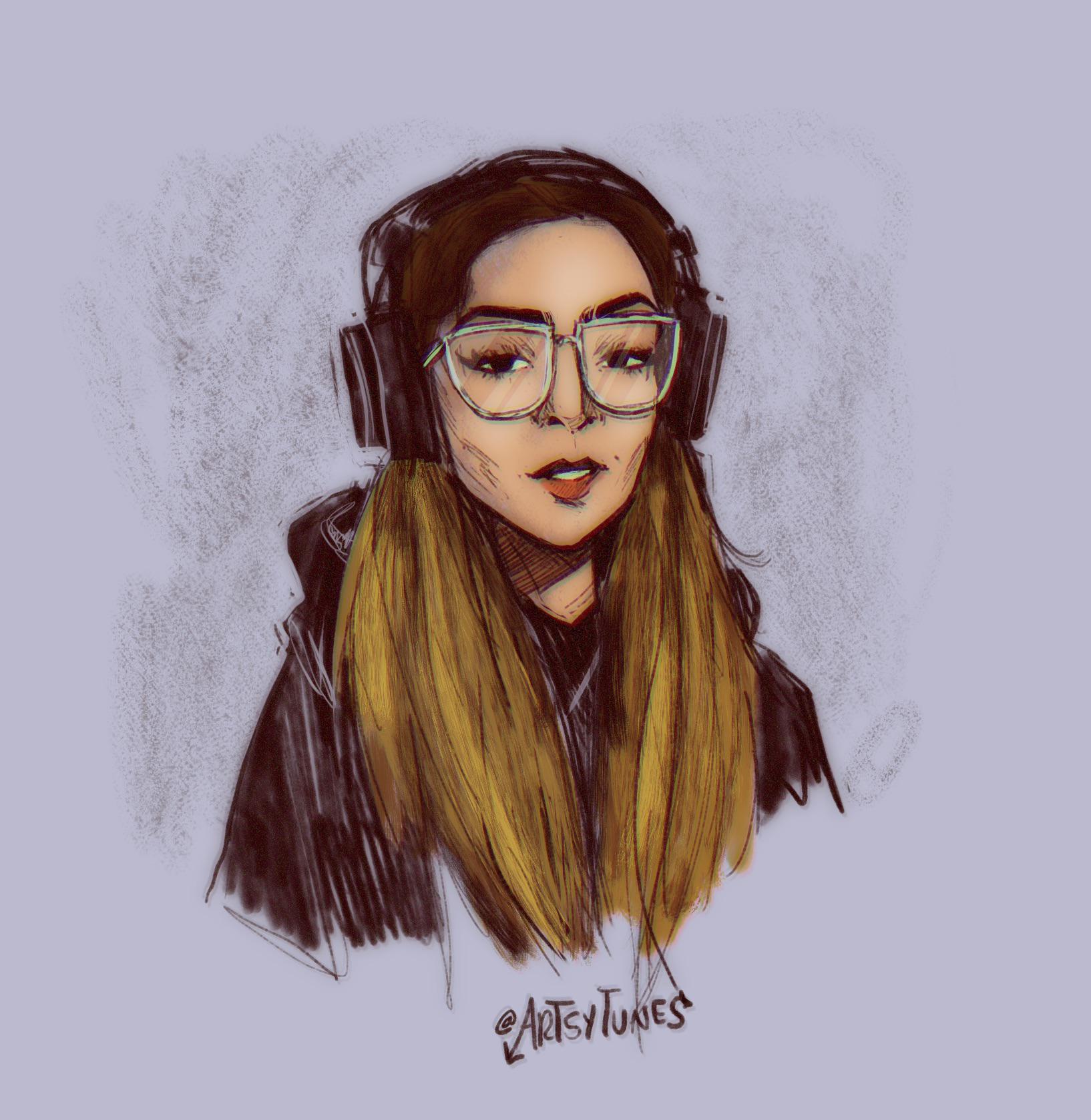 Drawing during stream (: | Scrolller