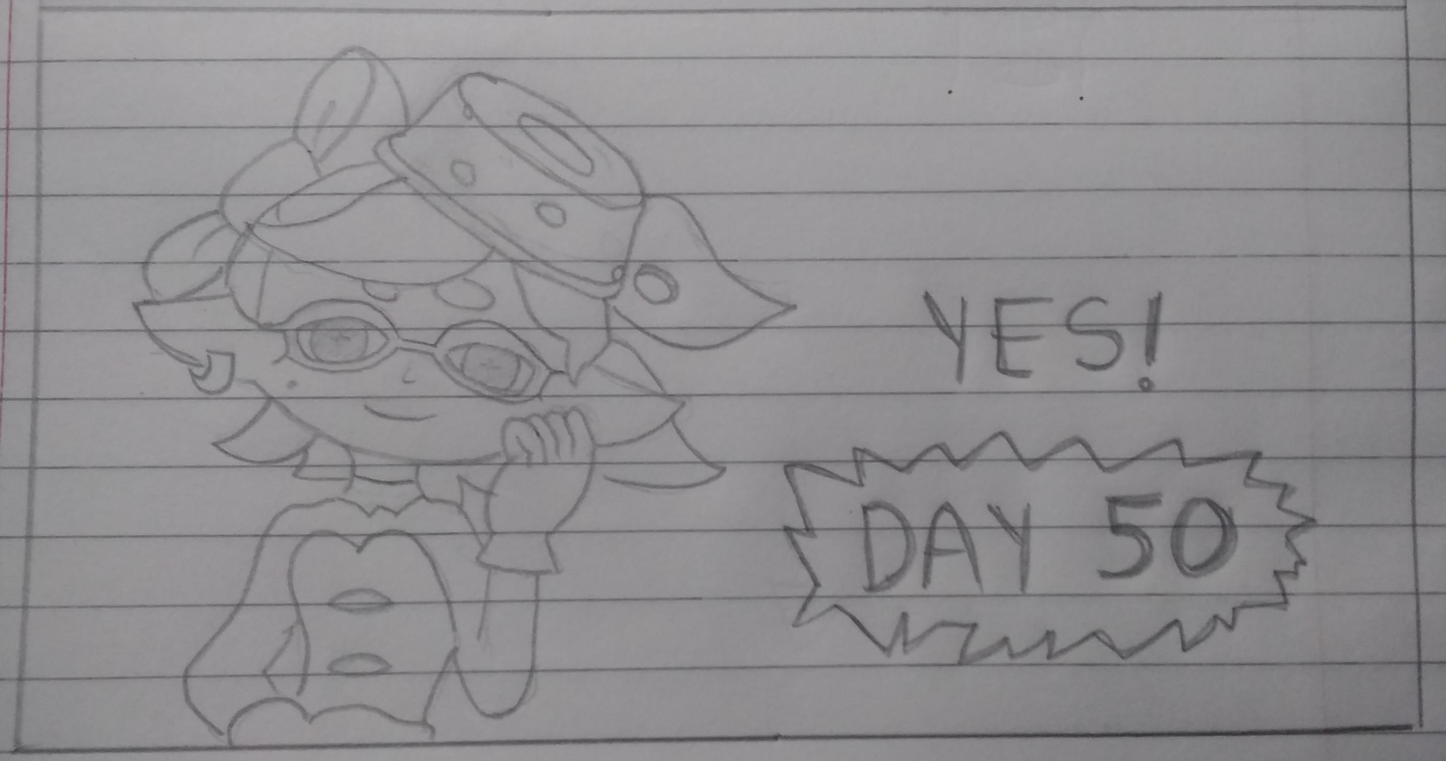 Drawing Marie forever, day #50 | Scrolller