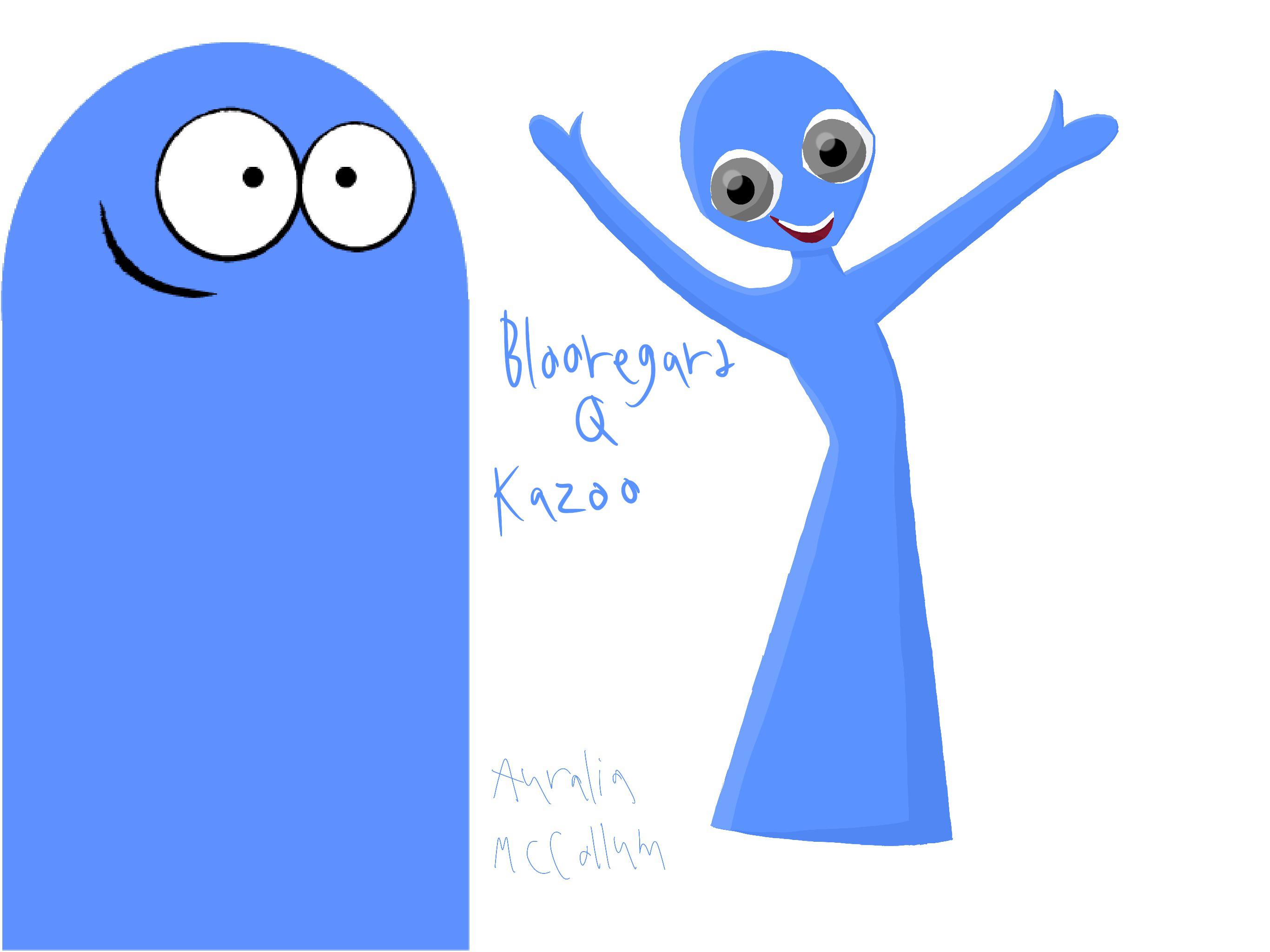 Drawing my favorite cartoon characters in my art style #10 Bloo | Scrolller