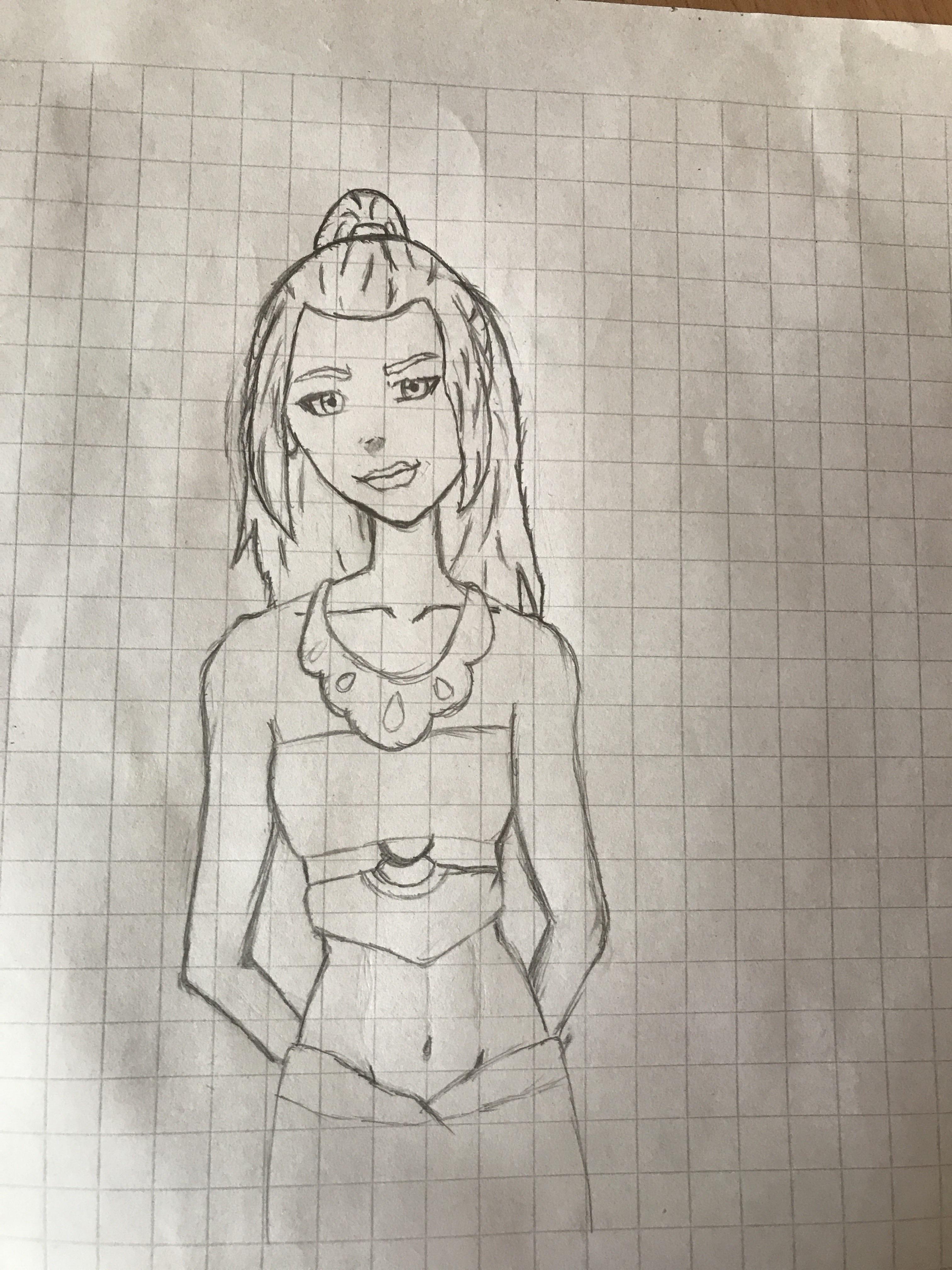 Drawing Of Azula Scrolller