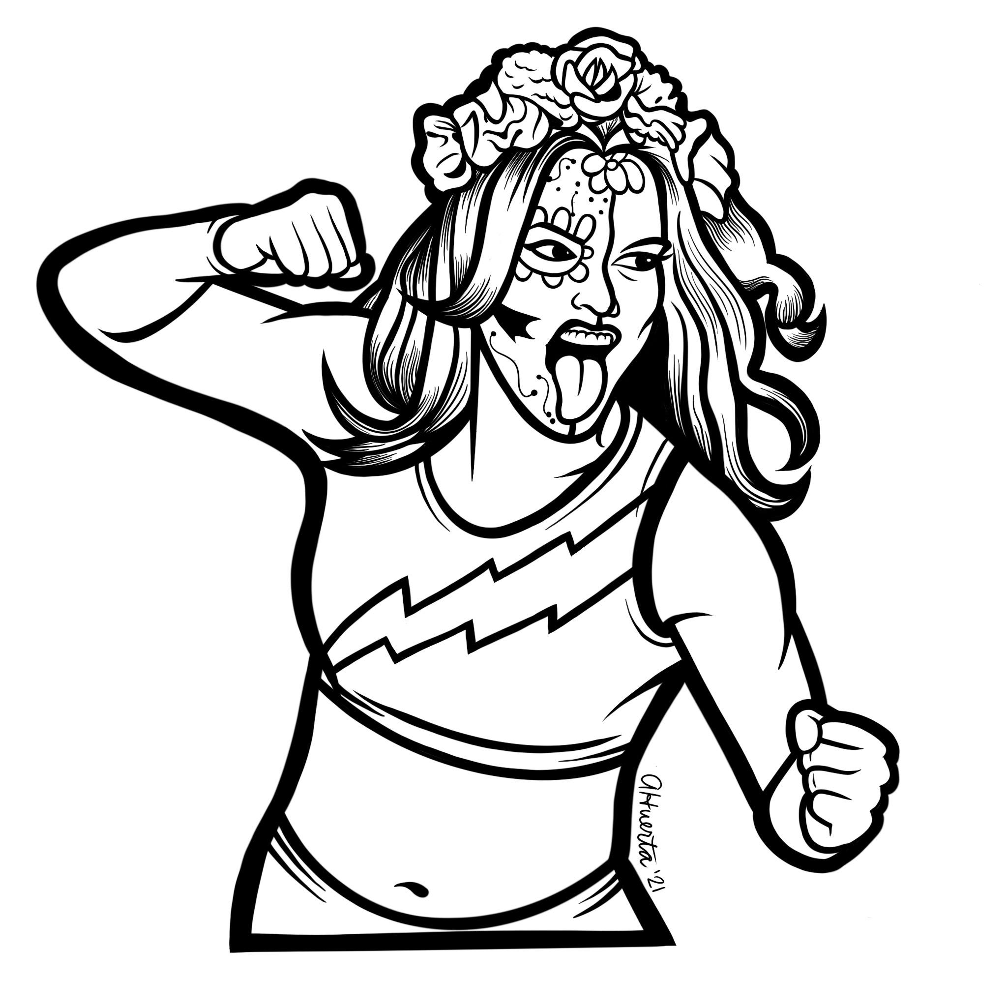 💀🌹🖤 Drawing WIP 🖤🌹💀 | Scrolller