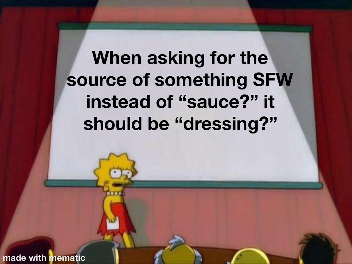 Dressing: The Simpsons (obviously) | Scrolller