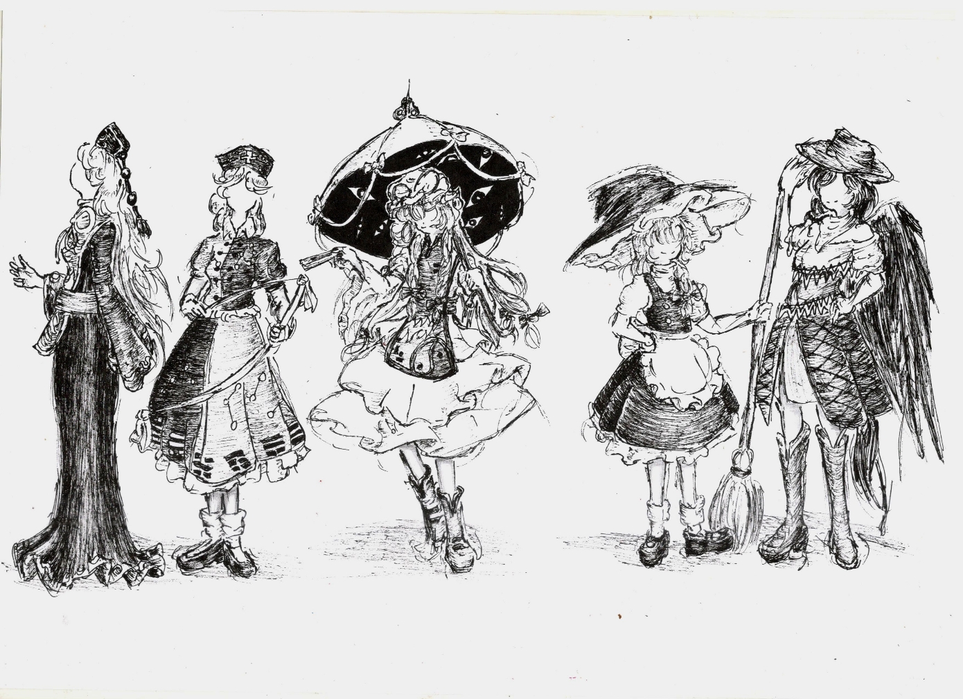 Drew some characters | Scrolller