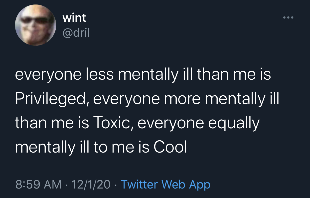 Dril on mental illness | Scrolller