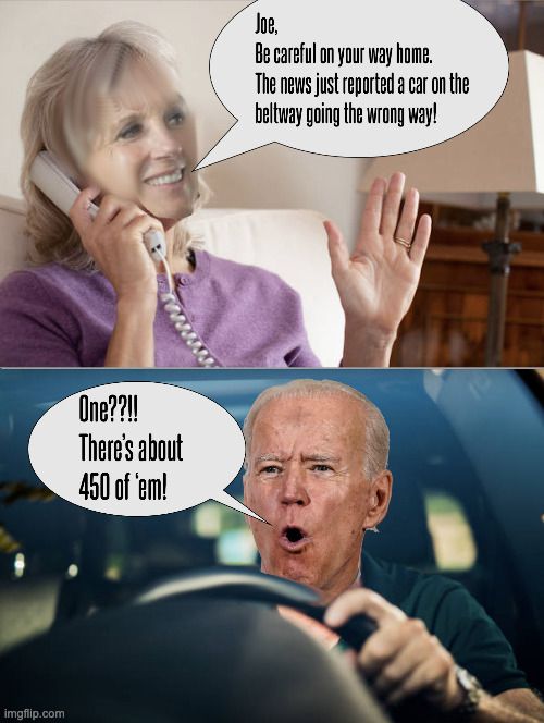 Driving... While Biden | Scrolller