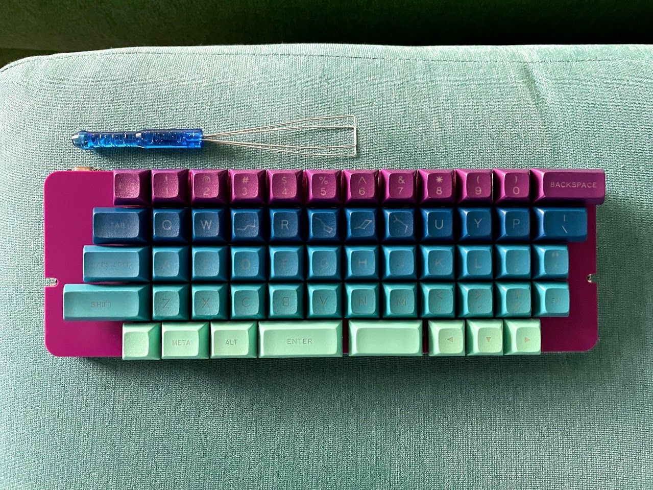 DSA Borealis on my asymmetric ortholinear! | Scrolller