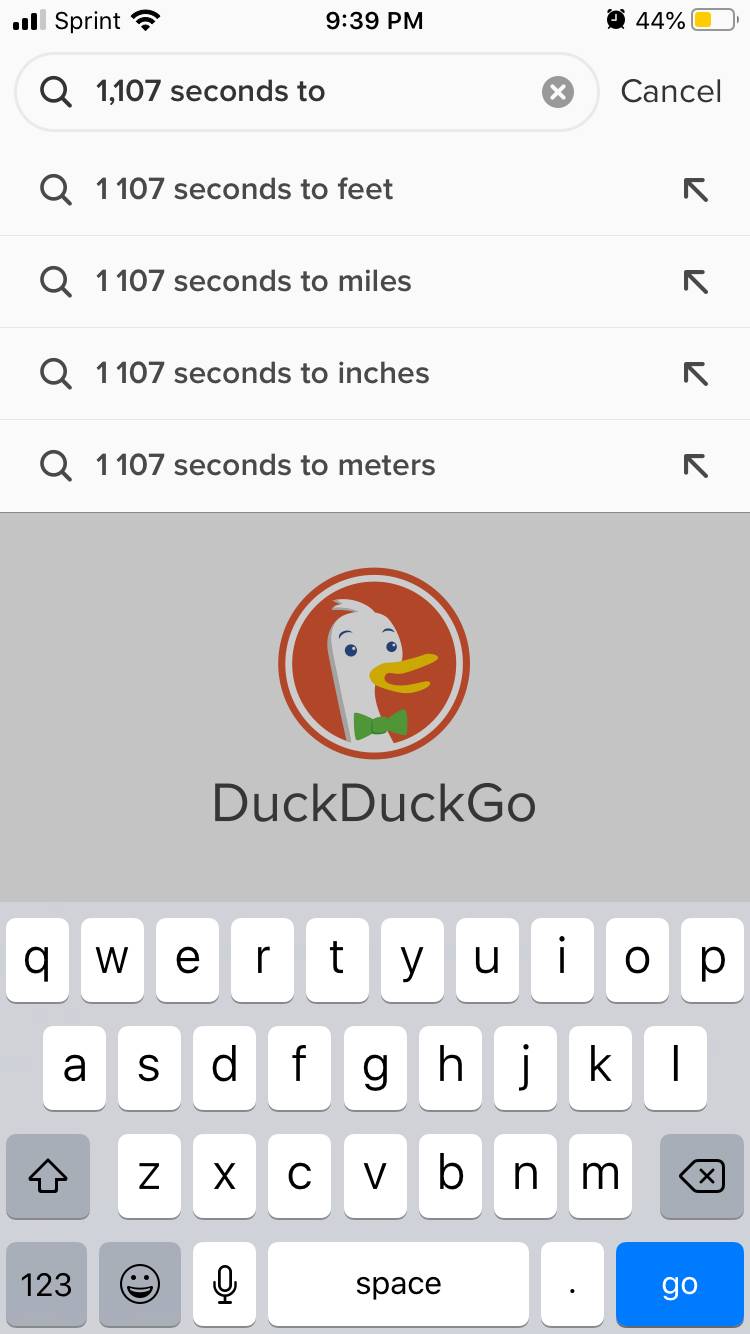 Duck duck go with some relevant conversions | Scrolller